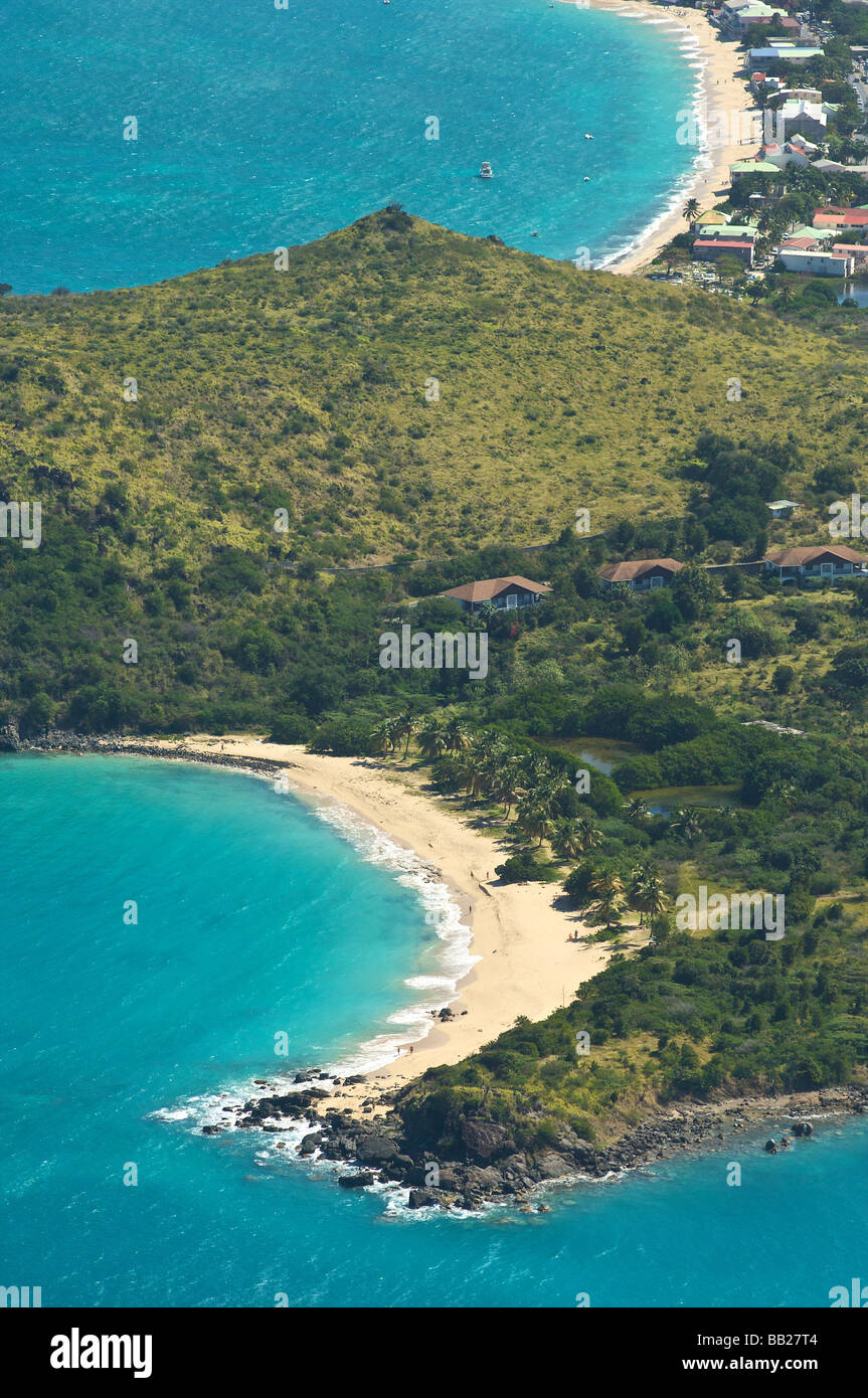 Happy bay beach st martin hi-res stock photography and images - Alamy