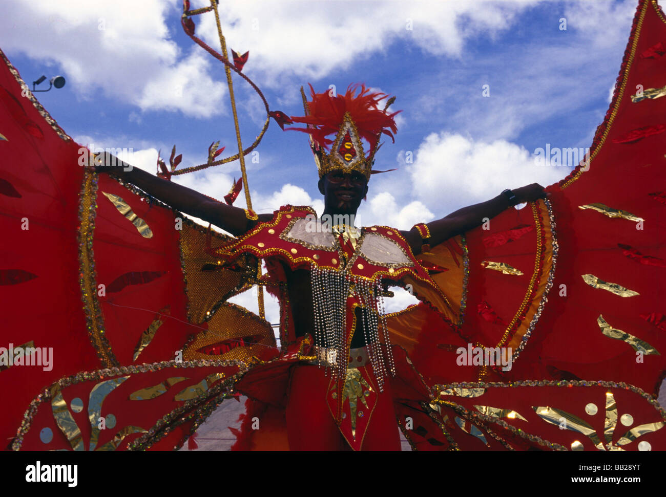 Caribbean, Barbados, Bridgetown. Crop Over Carnival Stock Photo - Alamy