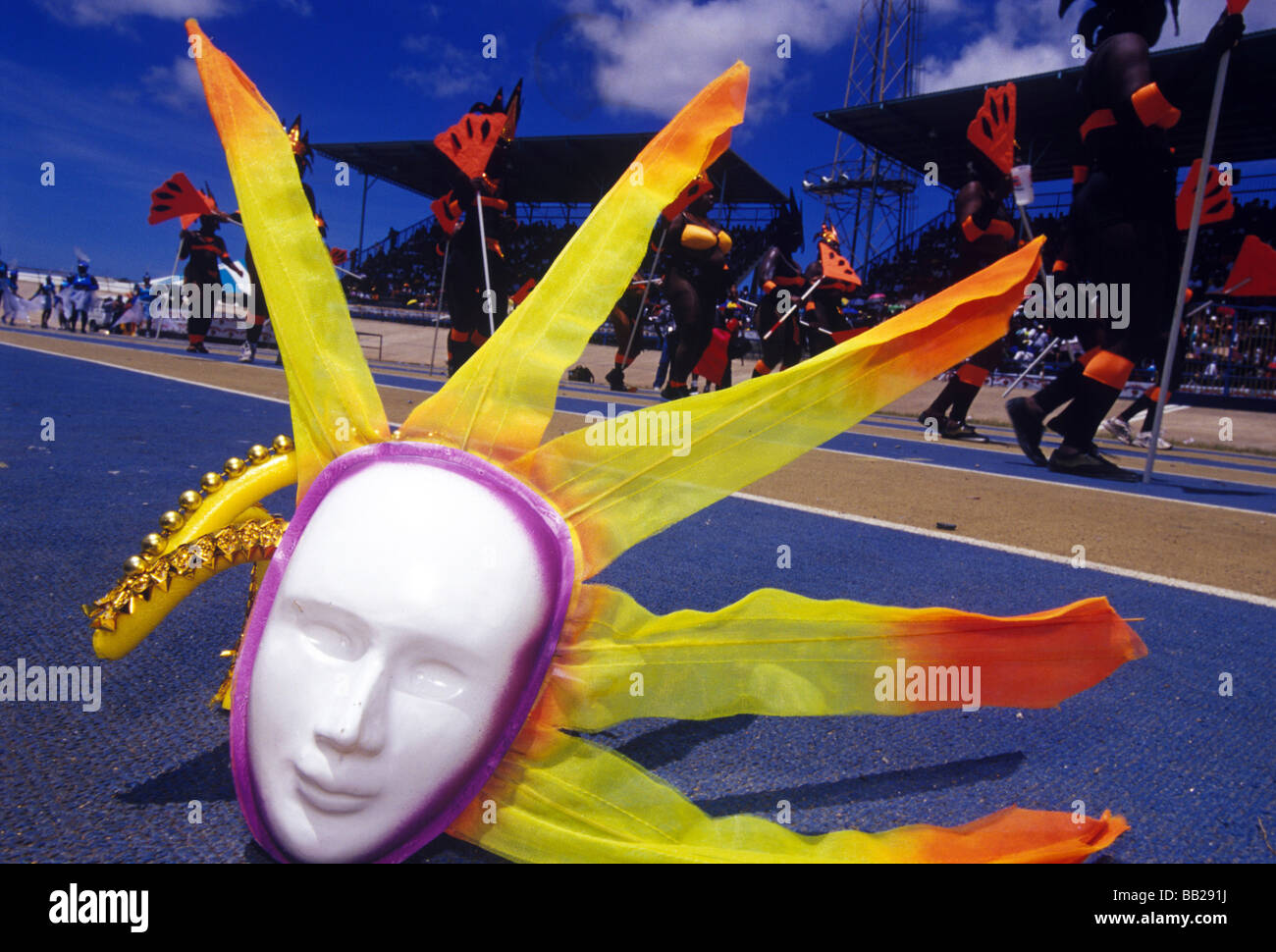 Caribbean, Barbados, Bridgetown. Crop Over Carnival Stock Photo - Alamy