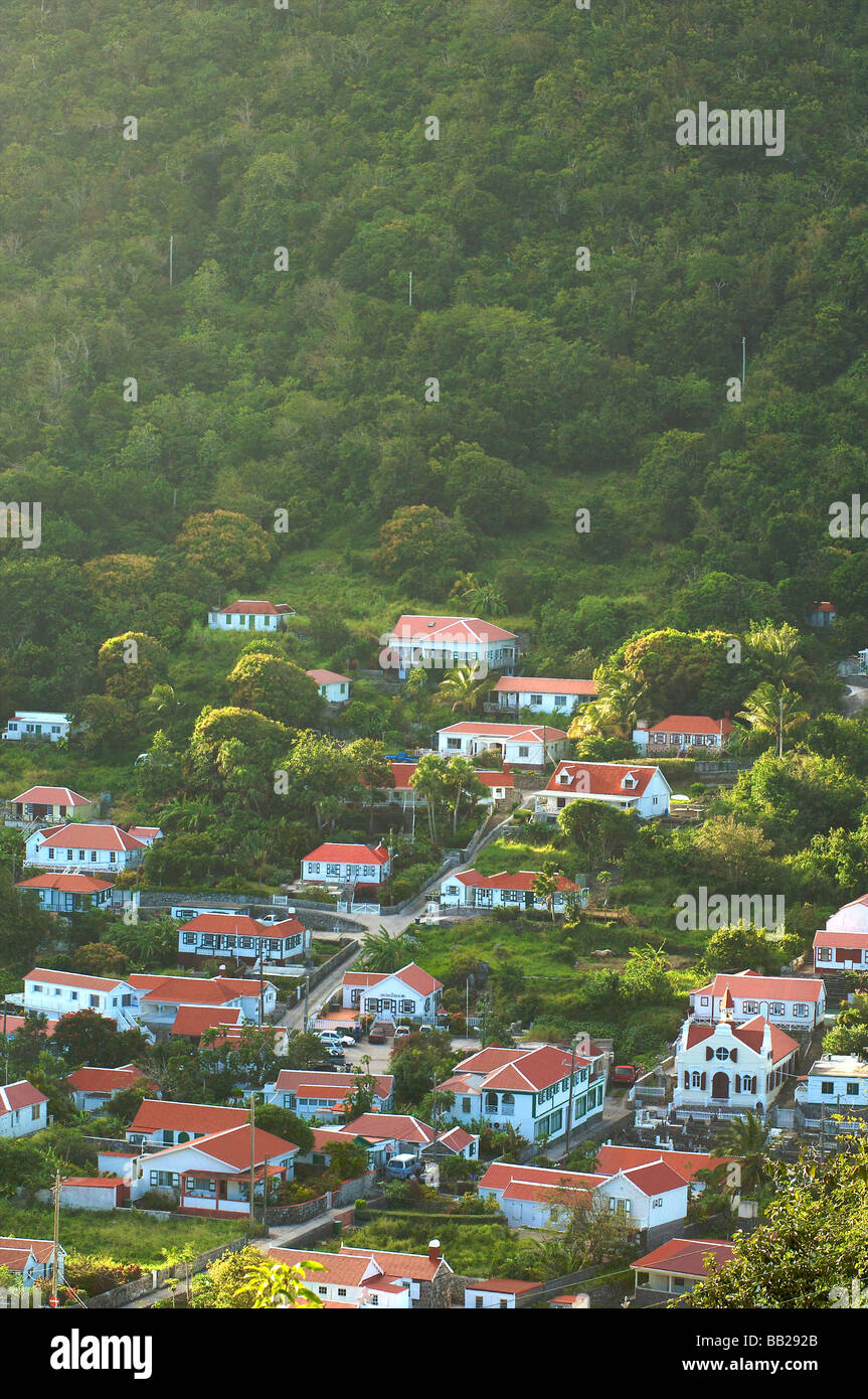 Saba island aerial hi-res stock photography and images - Alamy