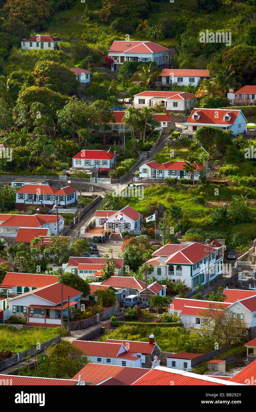 Saba island aerial hi-res stock photography and images - Alamy