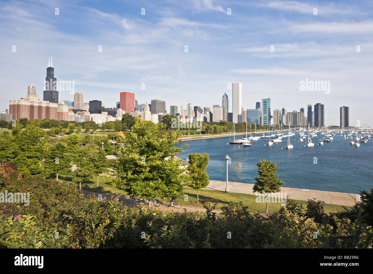 Lake shore drive chicago sears tower hi-res stock photography and ...