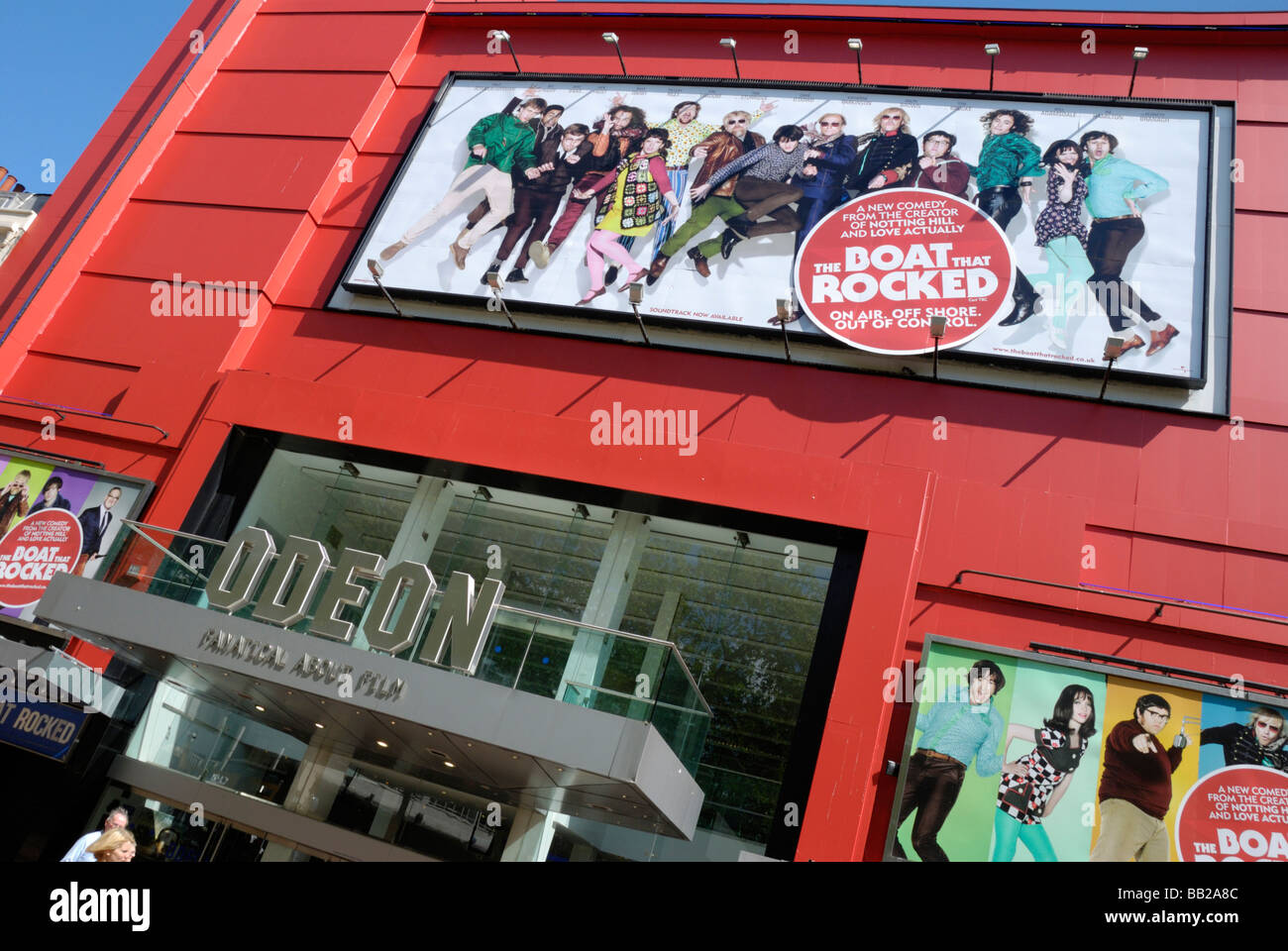 Odeon Leicester Square Cinema showing advertisement for the film The ...