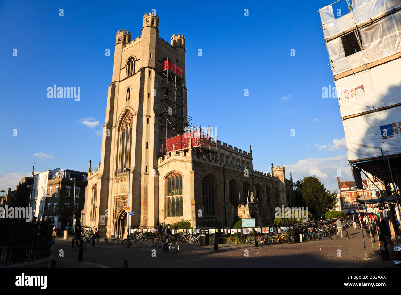 The University church of St Mary the Great, King's Parade, Cambridge ...