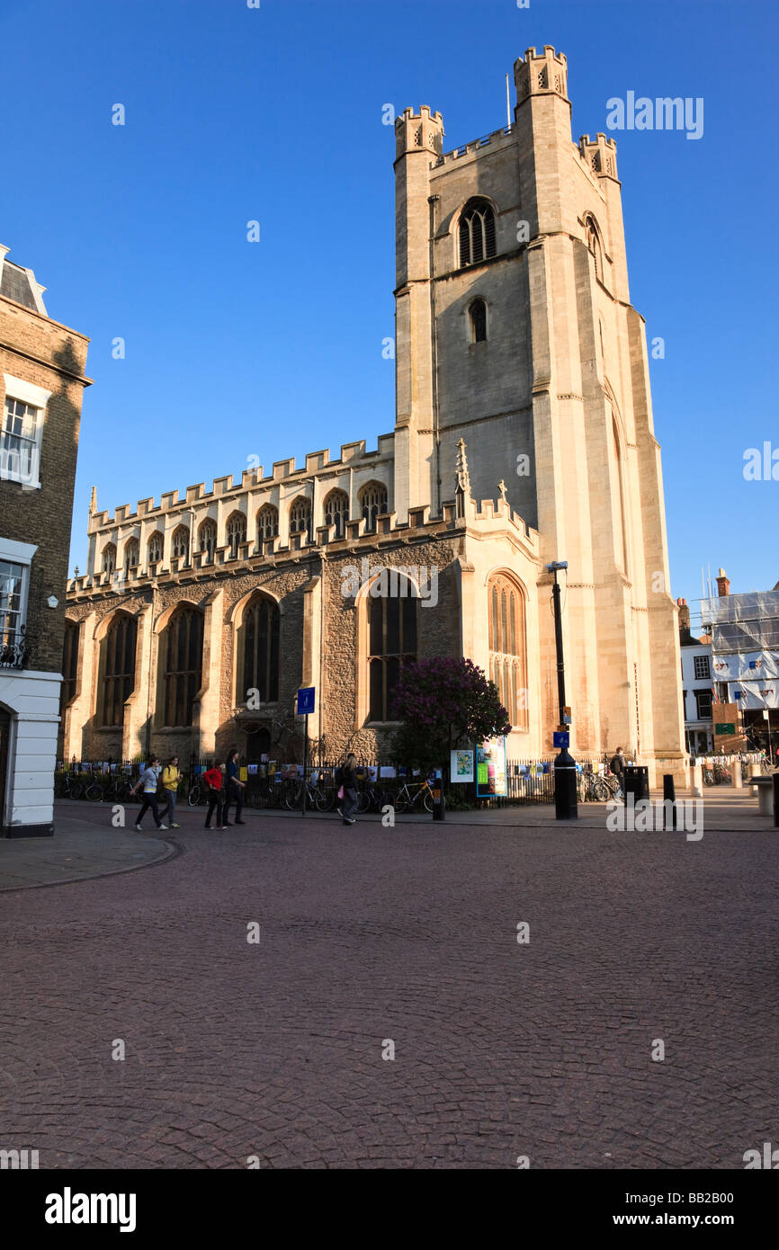 The University church of St Mary the Great, King's Parade, Cambridge ...