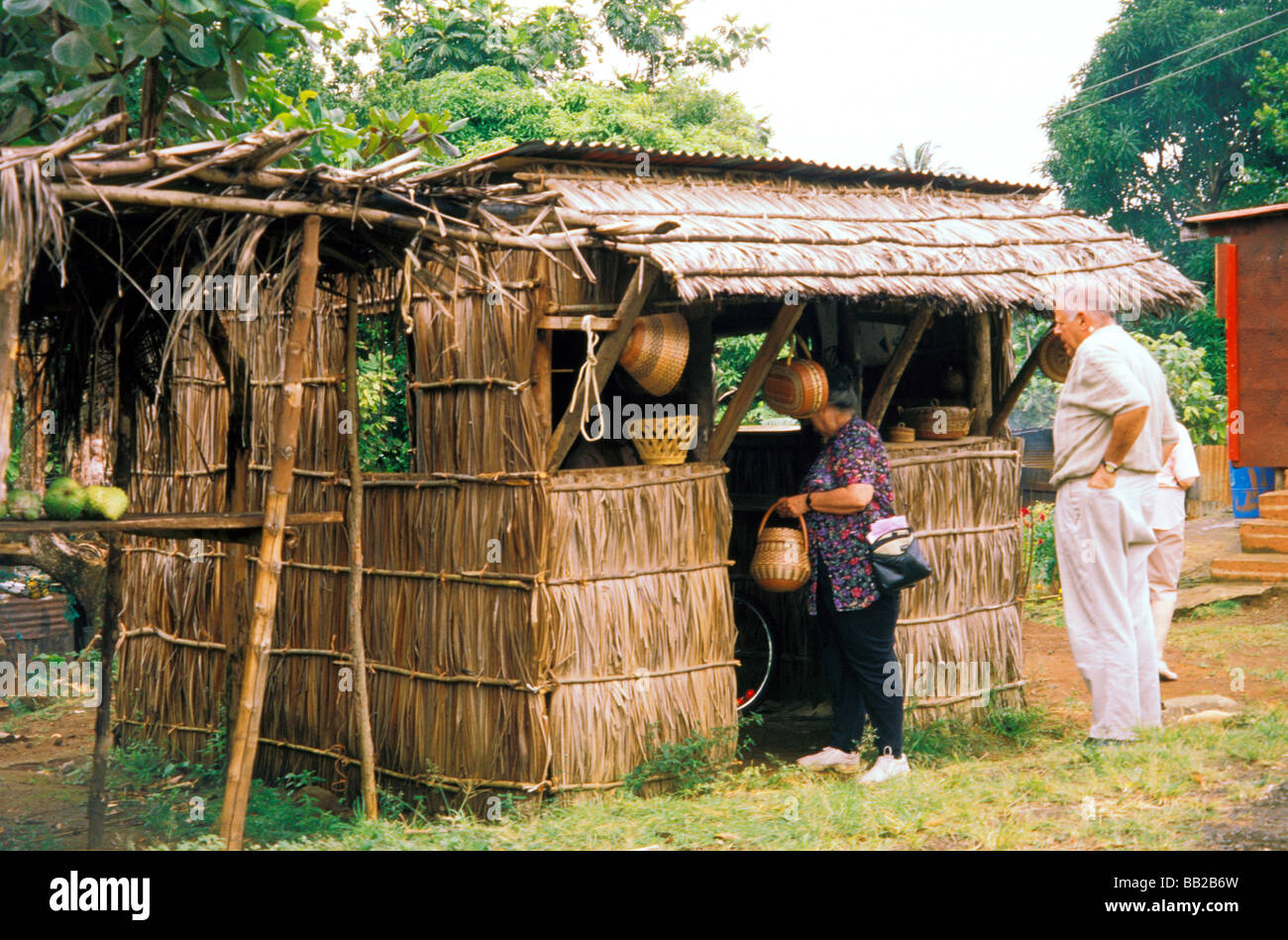 Carib People Houses
