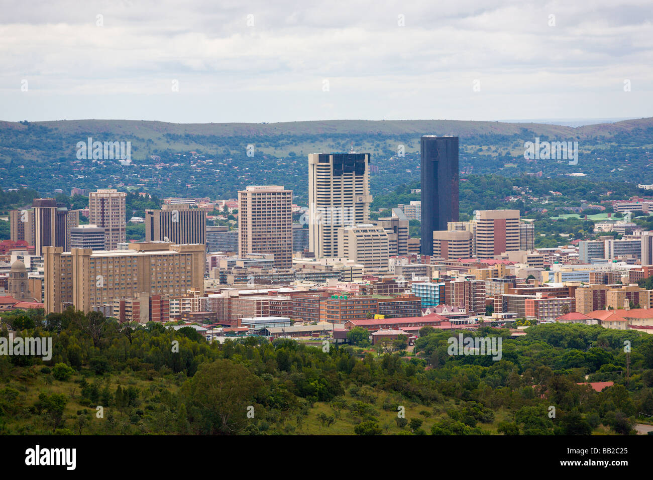 Cityscape, Pretoria, Gauteng, "South Africa Stock Photo - Alamy