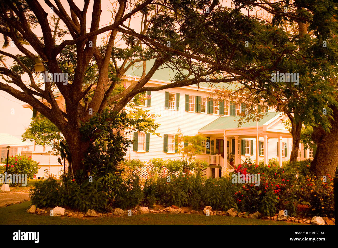 Governors Mansion, Belize City, Belize (RF Stock Photo - Alamy