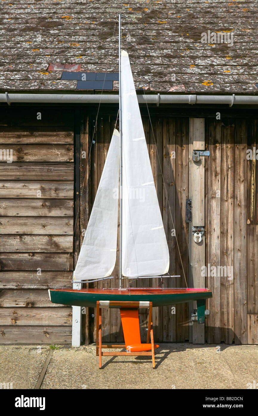 Boat on cradle hi-res stock photography and images - Alamy