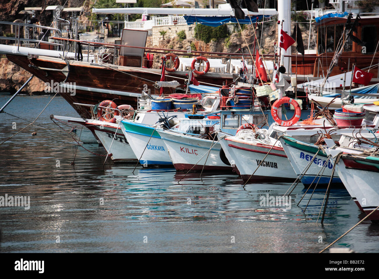 Turkish gulet boats hi-res stock photography and images - Alamy
