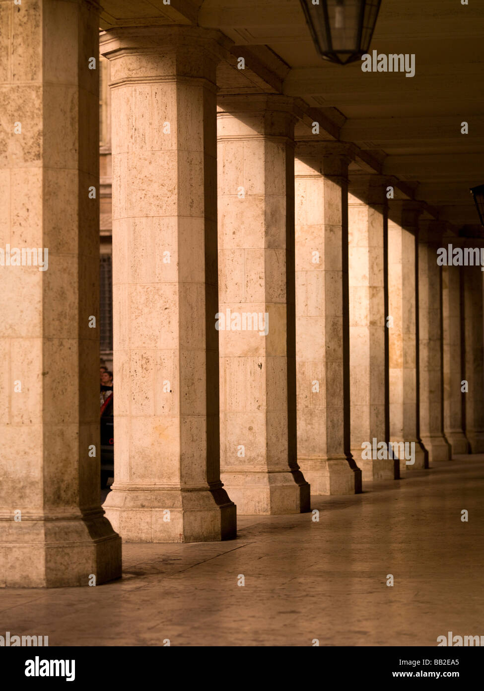 Classical colonnade; Rome, Italy Stock Photo - Alamy