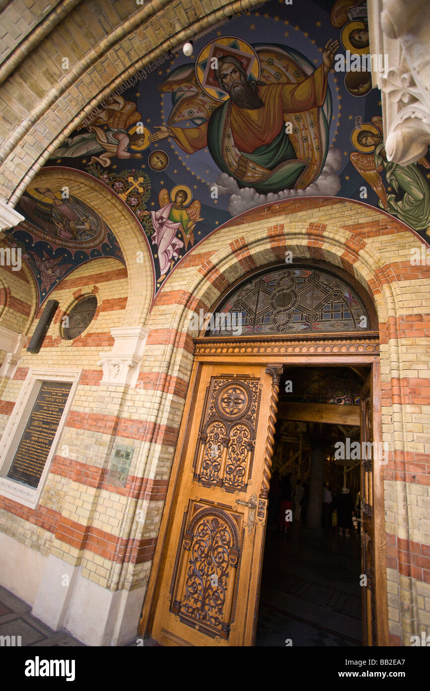 Romanian Orhodox Cathedral built between 1902 & 1906 New Town Sibiu ...