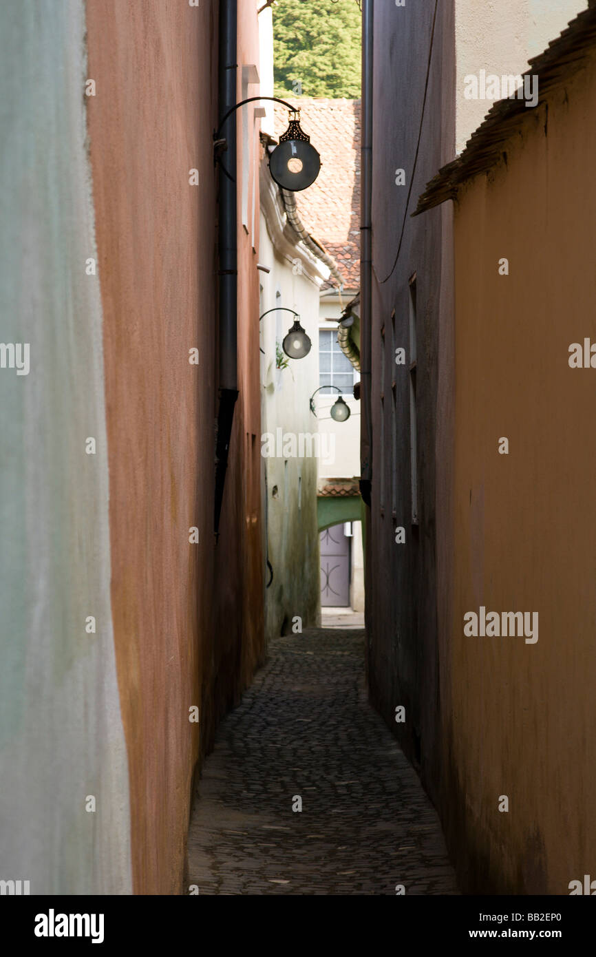 Rope Street (Strada Sforii) is one of the narrowest streets in Europe ...