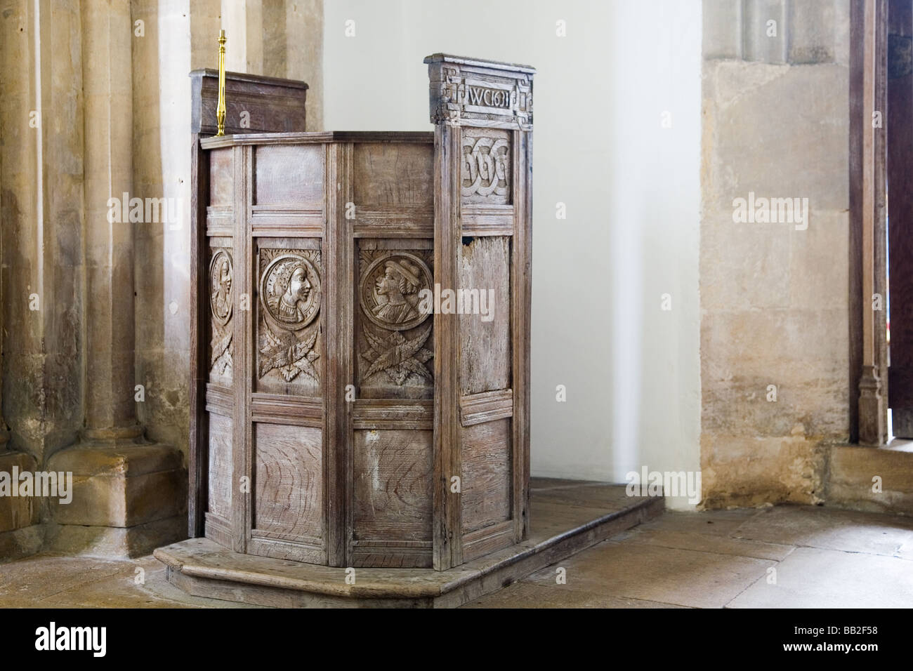 All Saints Church North Cerney gloucestershire - reading desk made from ...