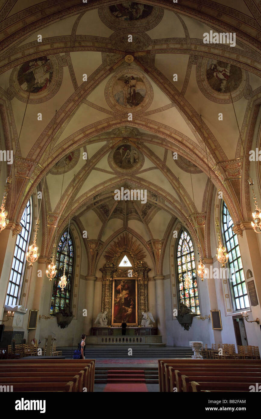 St Clara Church Stockholm Sweden Stock Photo - Alamy
