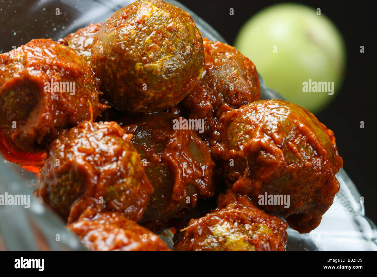 Amla Pickle - A popular Indian pickle containing Amla the Indian ...