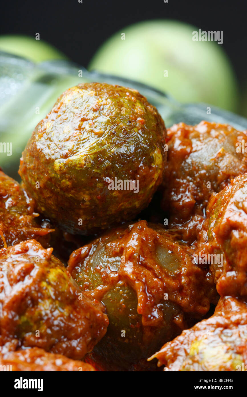 Amla Pickle - A popular Indian pickle containing Amla the Indian ...