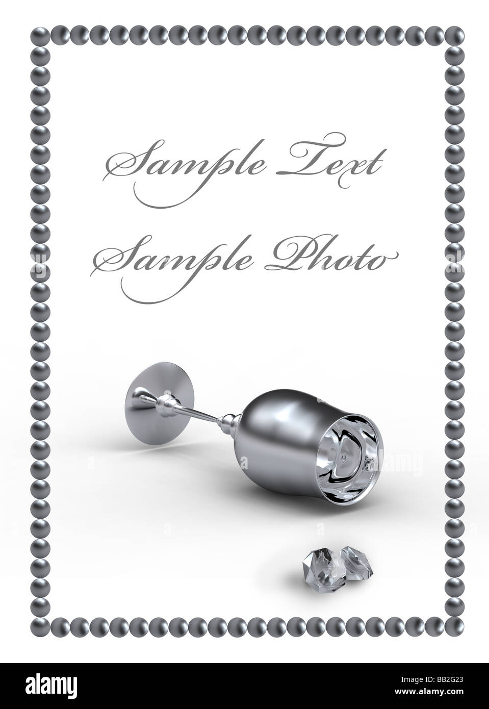 Grail Text and Image Background Stock Photo - Alamy