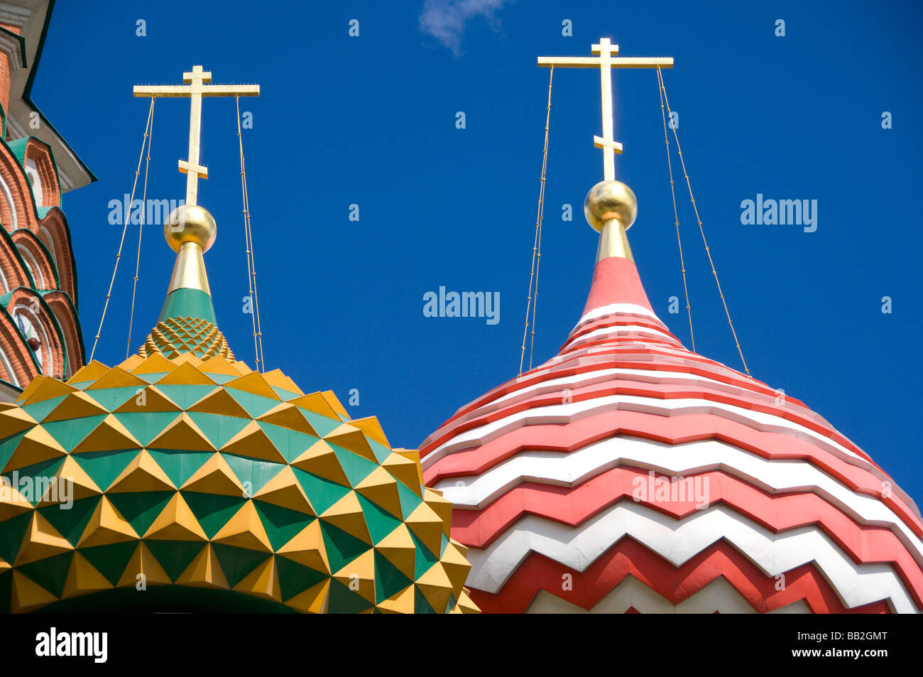 Russia, Moscow, Red Square. St. Basil's Cathedral Stock Photo - Alamy