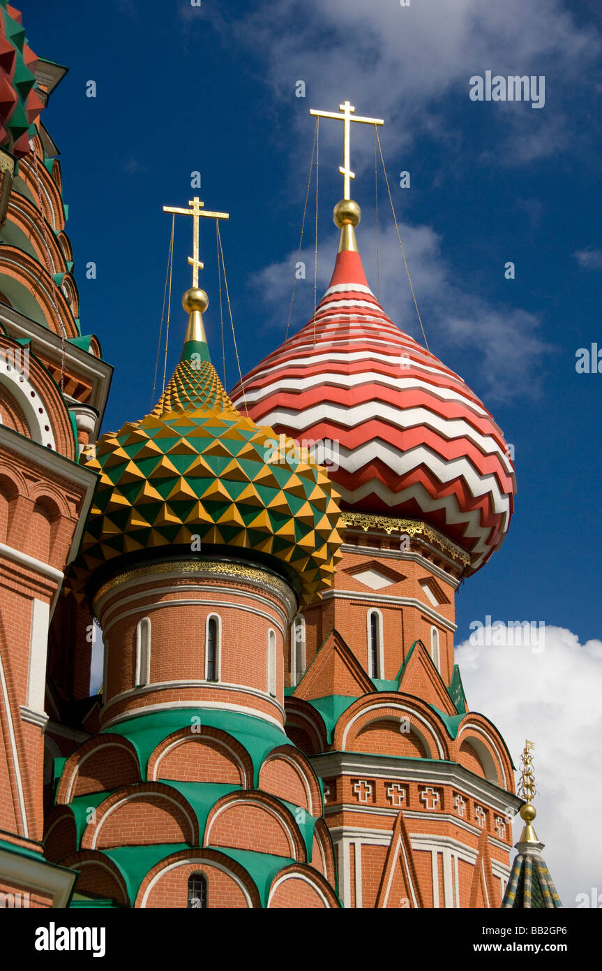 Russia, Moscow, Red Square. St. Basil's Cathedral Stock Photo - Alamy