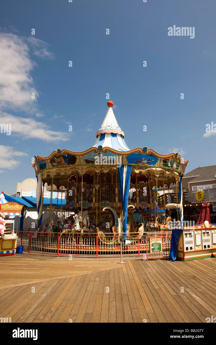 carousel in san francsico Stock Photo - Alamy