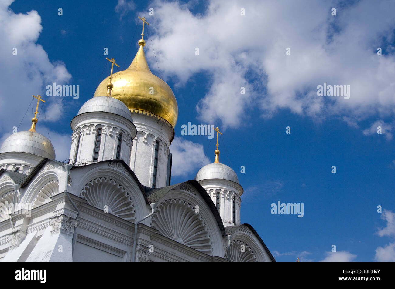 Russia, Moscow, The Kremlin. The Assumption Belfry, 16th century Stock ...