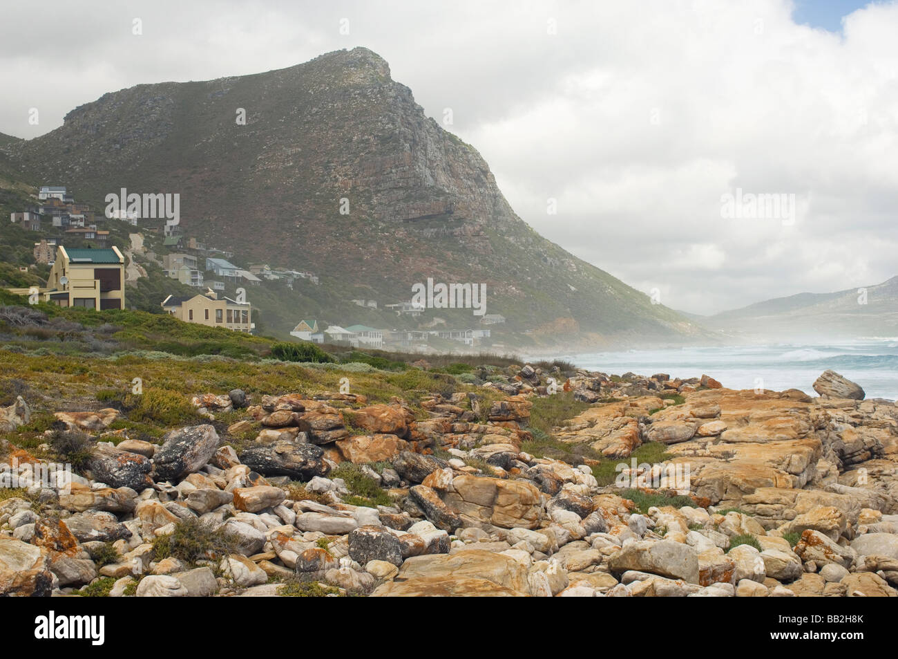 The Rocky Shoreline at Misty Cliffs. Cape Point Peninsula, near ...
