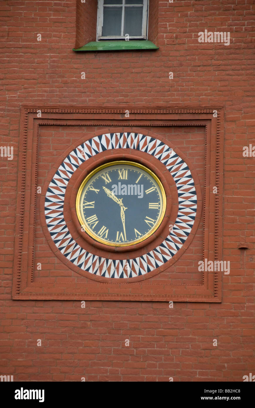 Russia, Moscow, The Kremlin. Trinity (Troitskaya) Tower and Gate, main ...