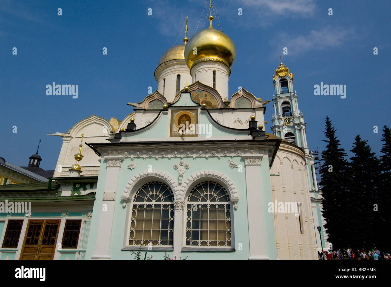 Russia, Golden Ring , Sergiyev Posad , formerly Zagorsk. Trinity ...