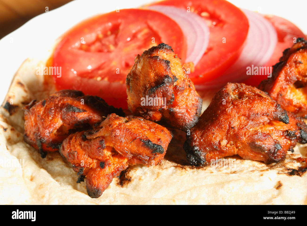 Afghan Chicken Kebab – a chicken dish made from grilled chicken and ...