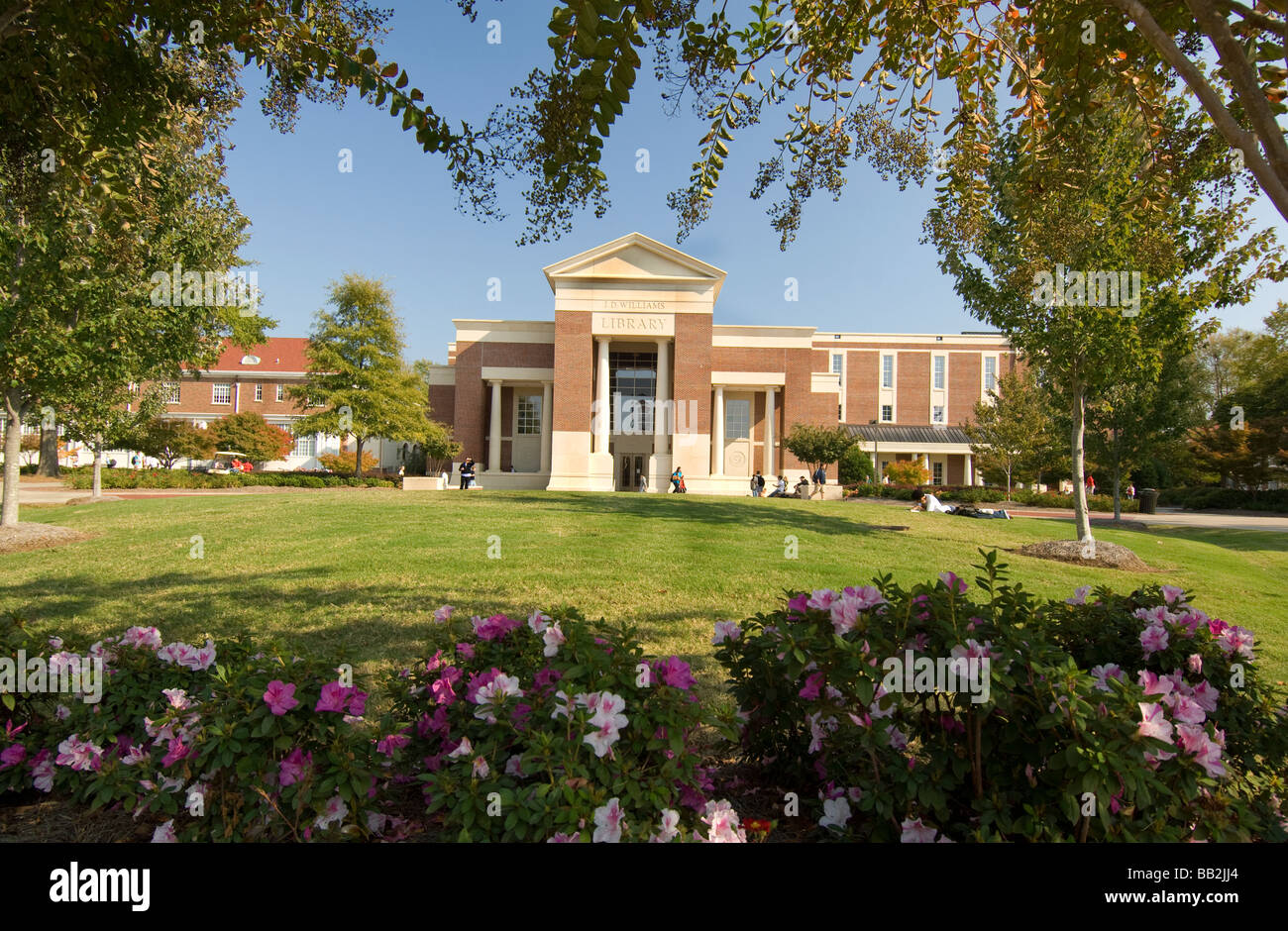 The J D Williams Library at the University of Mississippi in Oxford ...