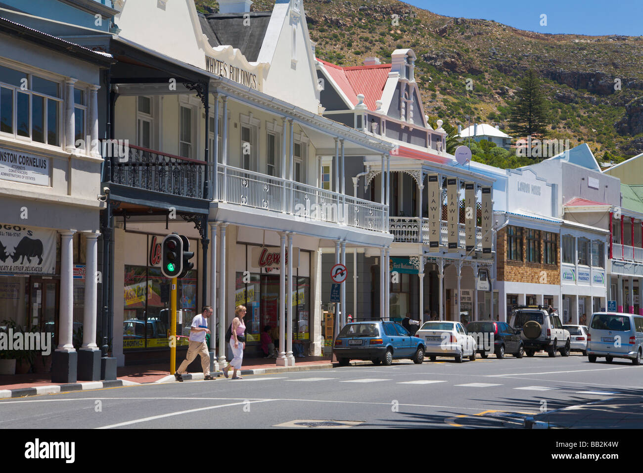 Heritage buildings at "Simons Town", "Western Cape", "South Africa ...