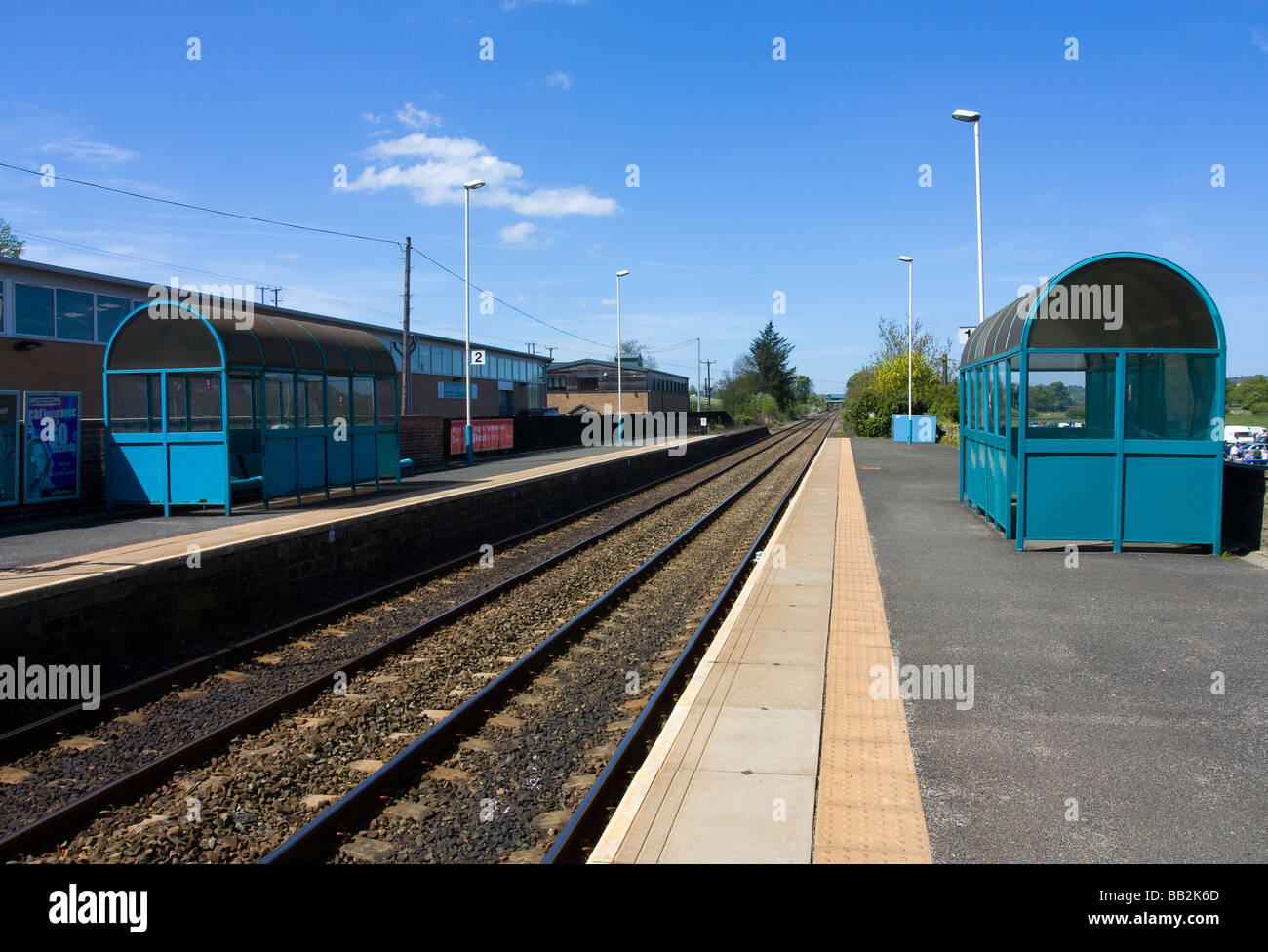 Corbridge railway station Stock Photo - Alamy
