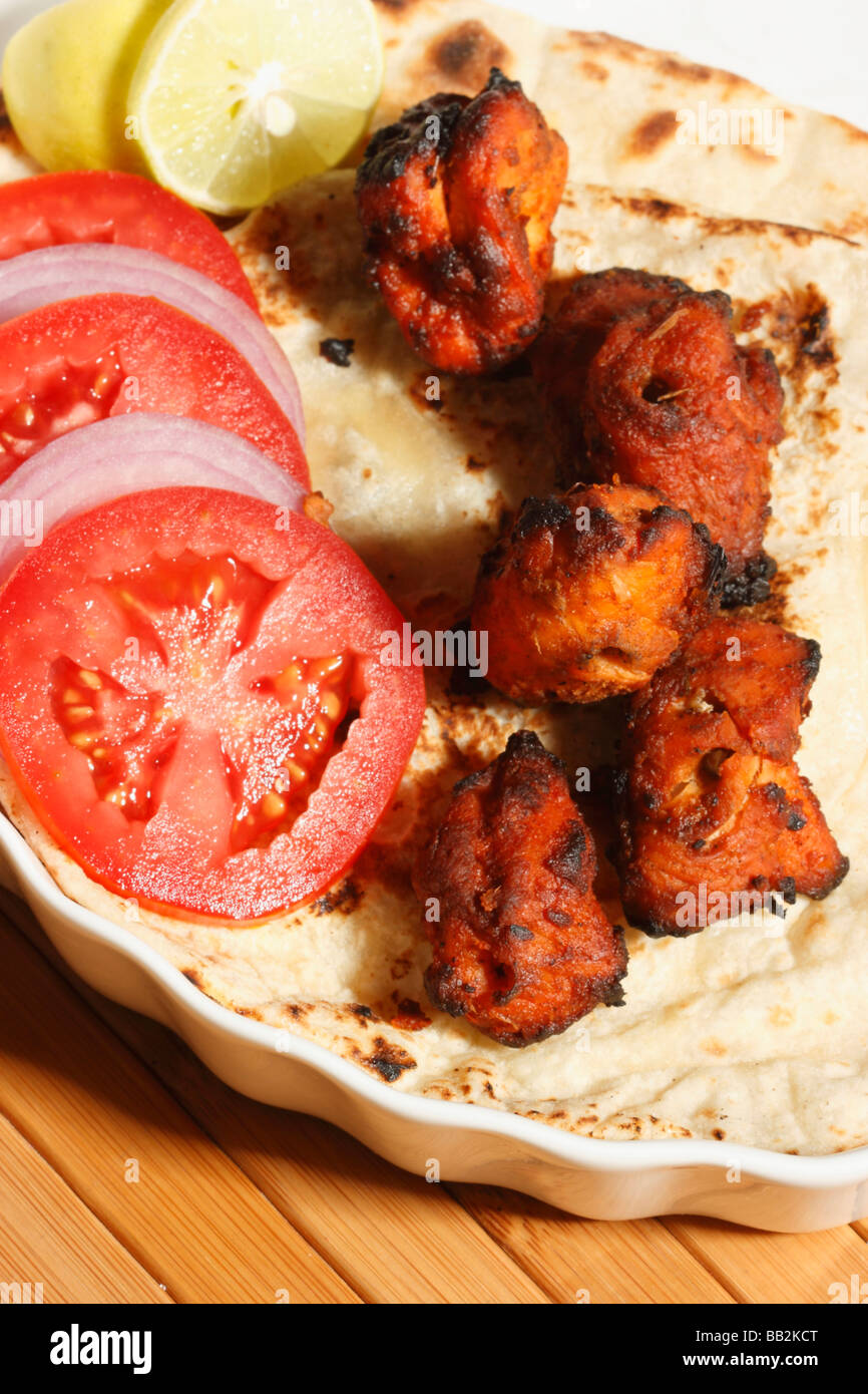 Afghan Chicken Kebab – a chicken dish made from grilled chicken and ...