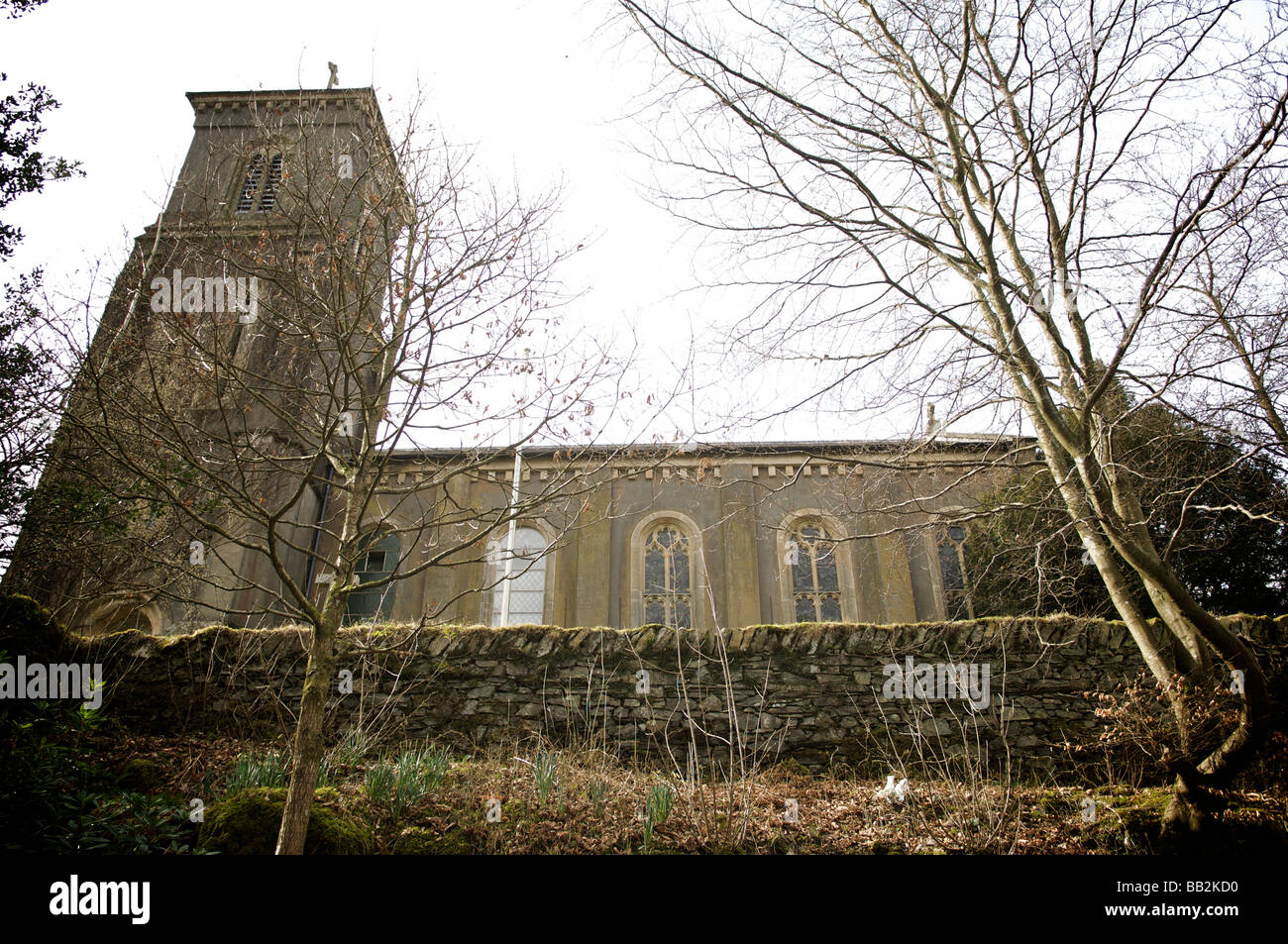 Cumbria ambleside church hi-res stock photography and images - Alamy