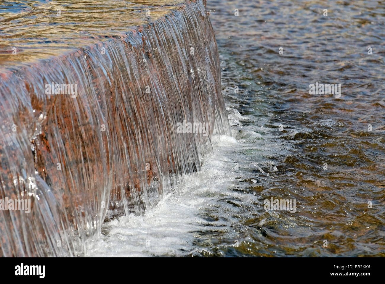 Floating fountain water Stock Photo - Alamy