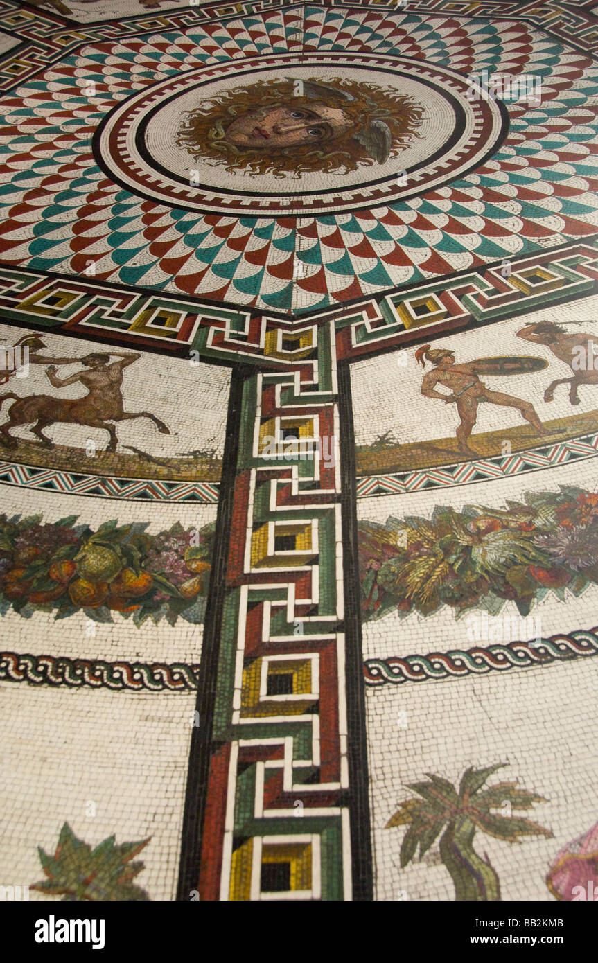 Roman mosaic medusa hi-res stock photography and images - Alamy