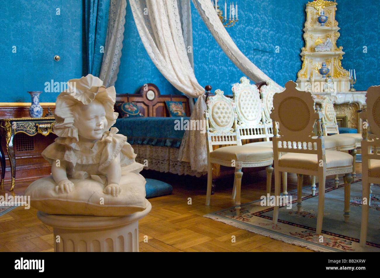Russia, St. Petersburg, Yusupov Palace . Home where Rasputin was ...