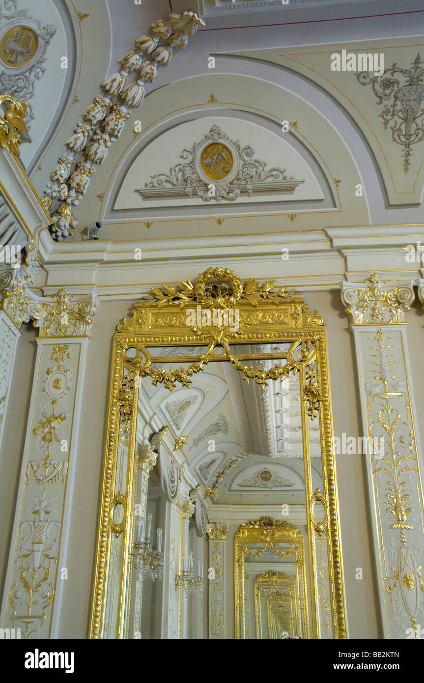 Russia, St. Petersburg, Yusupov Palace . Home where Rasputin was ...