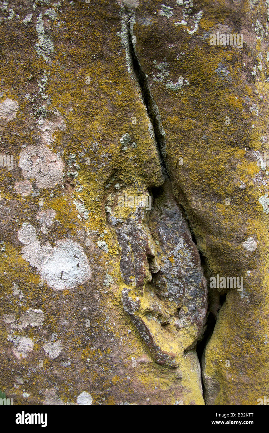 Structures in a rock Stock Photo - Alamy