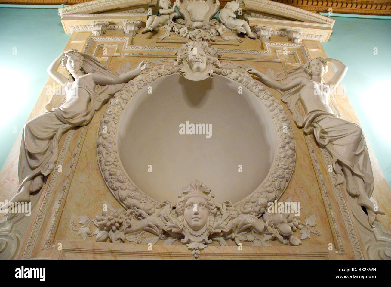 Russia, St. Petersburg, Yusupov Palace . Home where Rasputin was ...