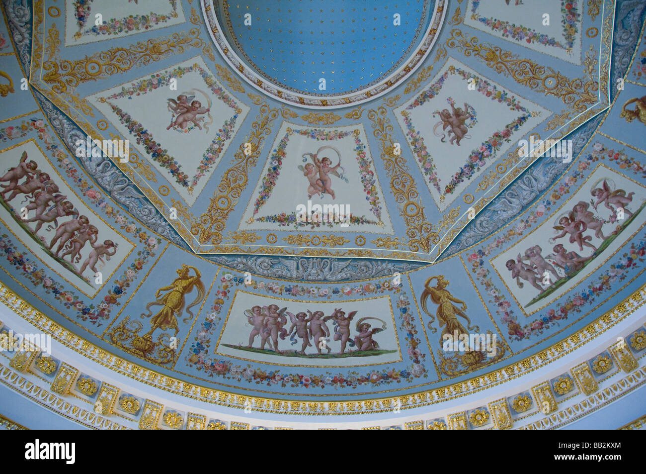 Russia, St. Petersburg, Yusupov Palace . Home where Rasputin was ...