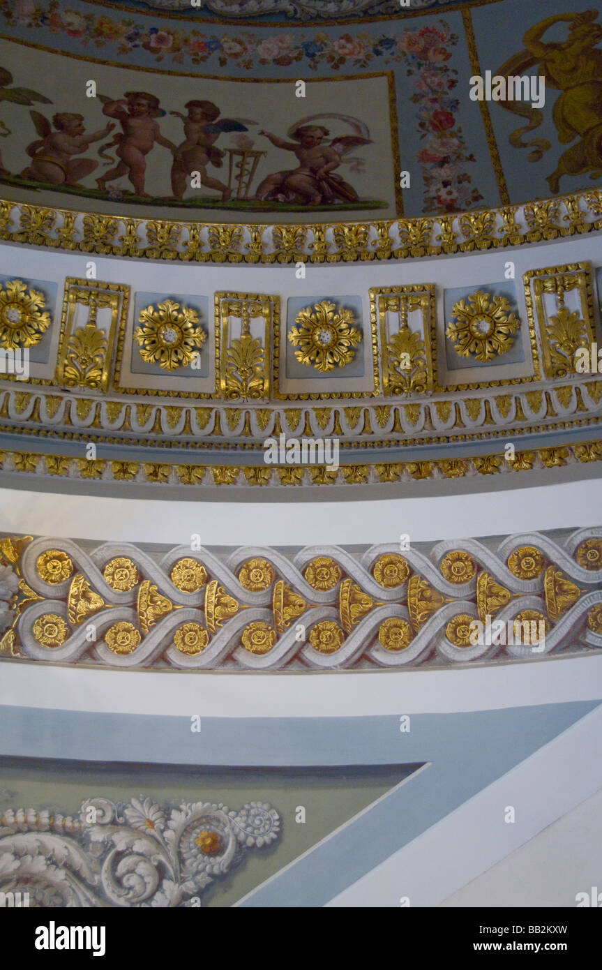Russia, St. Petersburg, Yusupov Palace . Home where Rasputin was ...