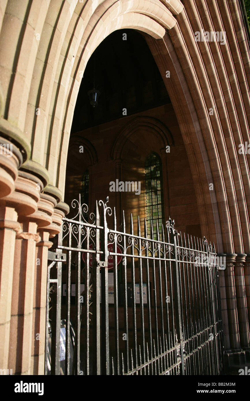 City of Chester, England. Main north entrance of the former Saxon ...