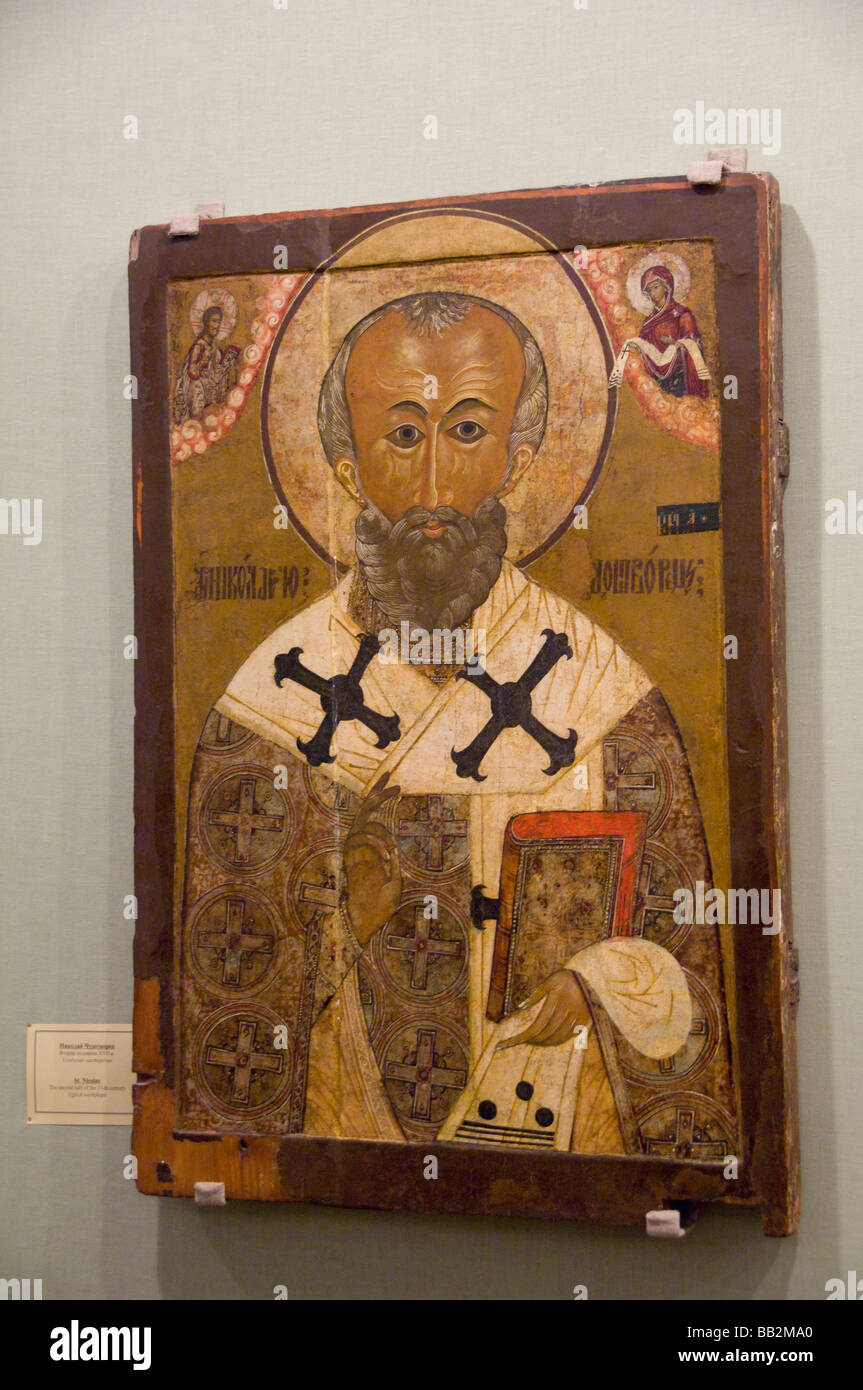 St nicholas icon hi-res stock photography and images - Alamy
