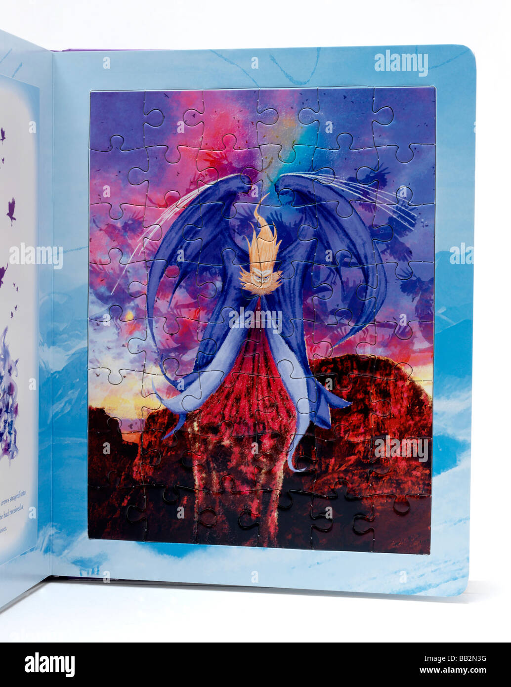 Jigsaw Puzzle Book Stock Photo - Alamy