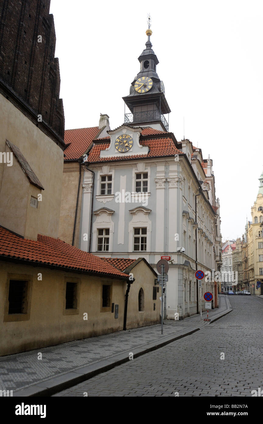 Old New Synagogue Staronova Synagoga Jewish Quarter Prague Czech ...