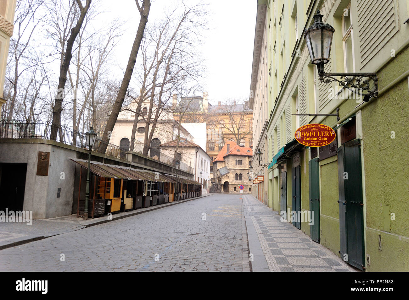 Old New Synagogue Staronova Synagoga Jewish Quarter Prague Czech ...