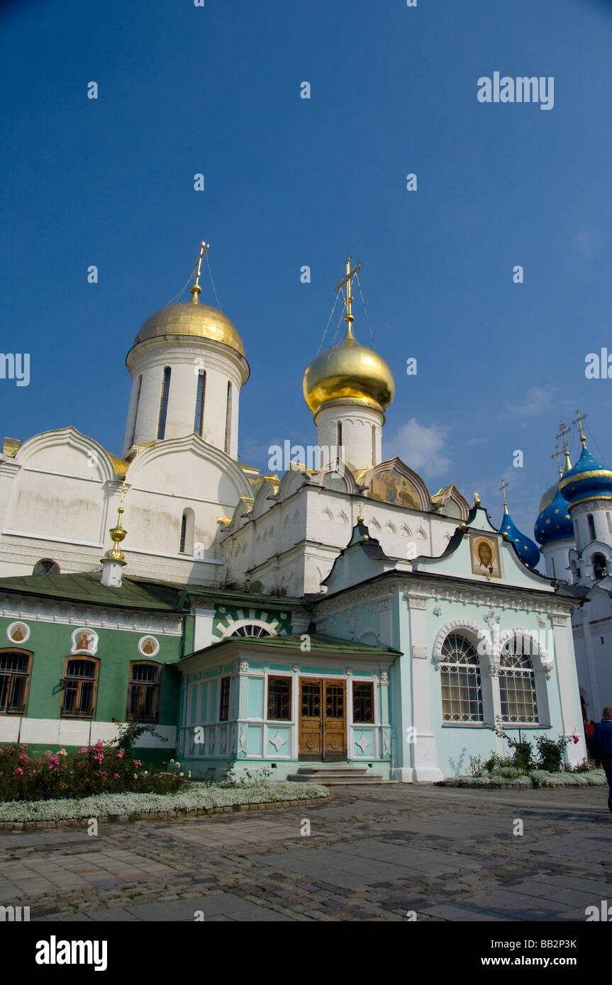 Russia, Golden Ring , Sergiyev Posad , formerly Zagorsk. Trinity ...