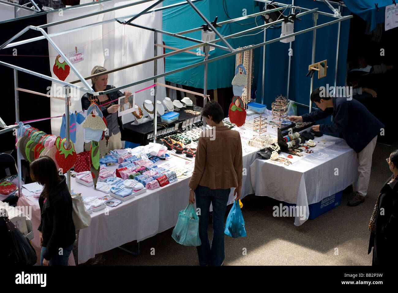 seller vendor traditional market stall goods old preparing spitalfields ...